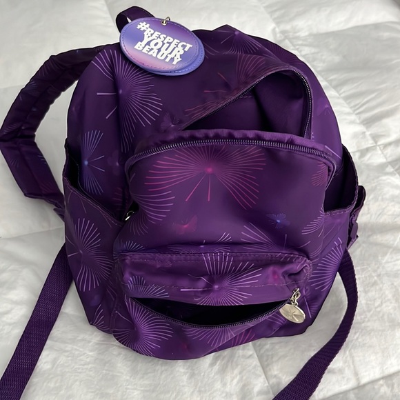Avon | Bags | Butterfly Lovers Cute Purple Backpack With Butterfly Gold ...
